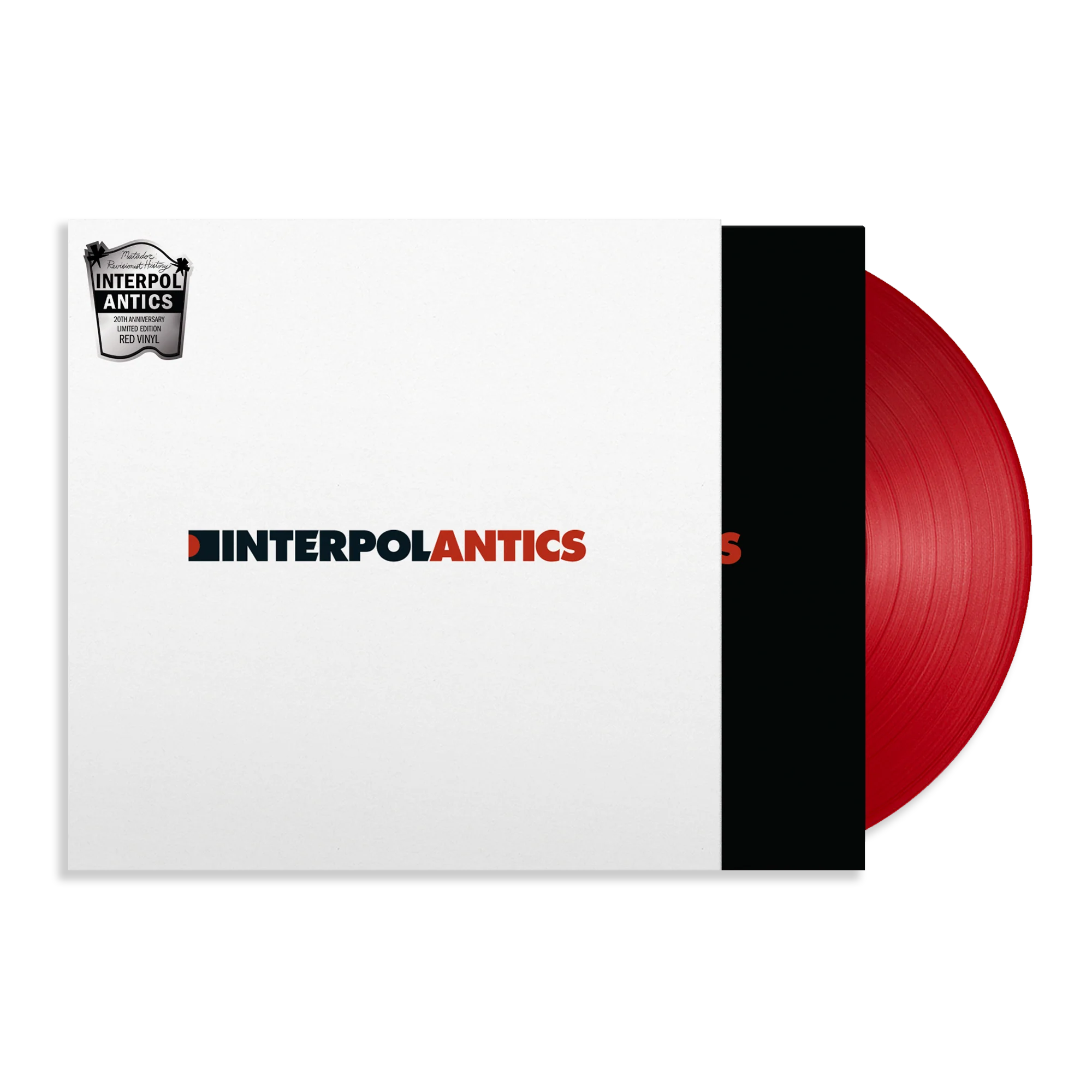 Interpol - Antics (20th Anniversary) | LP Color Rojo – Re.torna Record Store